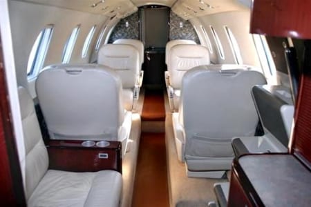 Cessna Citation 6 Private Jet Hire - AEROAFFAIRES